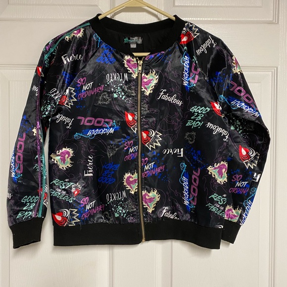 Disney | Jackets & Coats | Disneys Descendants Jacket Size 6 Xl | Poshmark